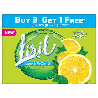 Liril Lime Soap 125 g (Buy 3 Get 1 Free) - JioMart