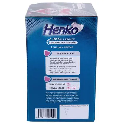 Henko Matic Front Load Detergent Powder 1 kg (Get Extra 500 g Free ...