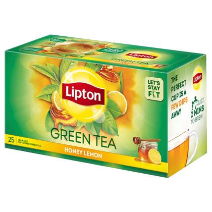 Lipton Honey Lemon Green Tea Bags 25 pcs - JioMart