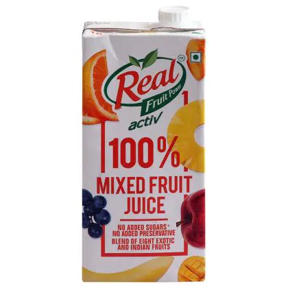 Real Activ Mixed Fruit 100% Juice 1 L - JioMart