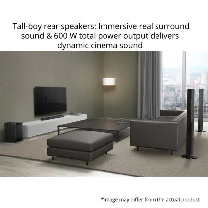 Sony HT-RT40 600 watts Real 5.1 Channel Dolby Digital Tall boy Soundbar ...
