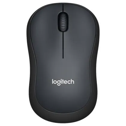 Logitech M221 Silent Wireless Optical Mouse, Charcoal - JioMart