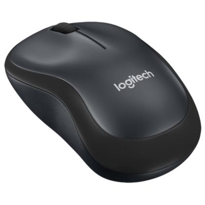 Logitech M221 Silent Wireless Optical Mouse, Charcoal - JioMart