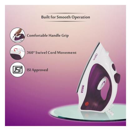 Inalsa Optra Steam Iron 1400W - JioMart