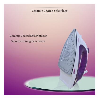 Inalsa Optra Steam Iron 1400W - JioMart