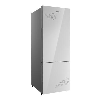 Haier 276 litres 3 Star Double Door Refrigerator, Mirror Glass HRB ...