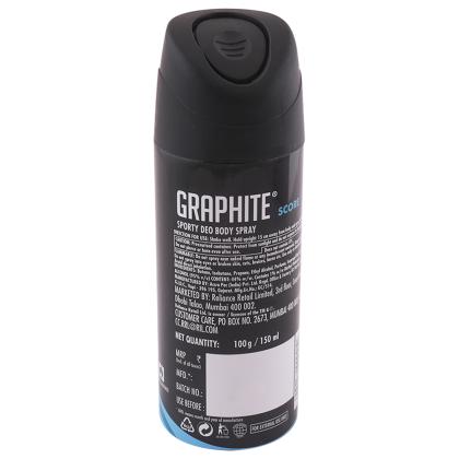 Graphite Score Sporty Deo Body Spray 150 ml - JioMart