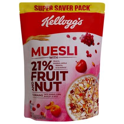 Kellogg's Fruit & Nut Crunchy Muesli 750 g - JioMart