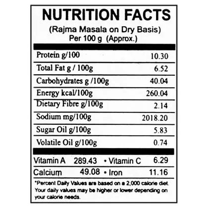 GM Foods Rajma Masala 100 g - JioMart