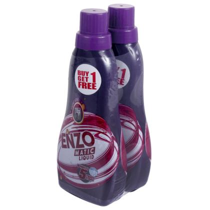 Enzo Matic Front Load Liquid Detergent 500 ml (Buy 1 Get 1 Free) - JioMart