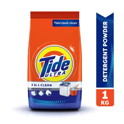 Tide Ultra 3 in 1 Detergent Powder 1 kg - JioMart