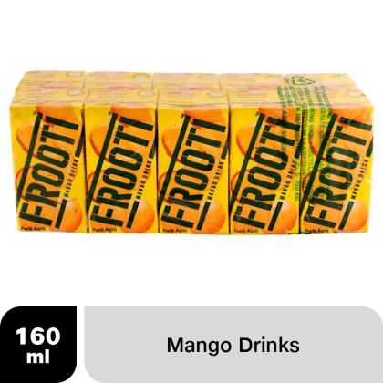 Frooti Slim 160 ml (Pack of 10) - JioMart