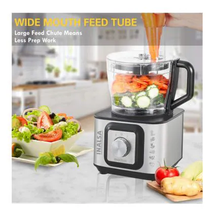 Inalsa Inox 1000 Food Processor with 1000 Watts Copper Motor - JioMart