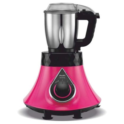 Preethi Mystic MG238 750-watt Mixer Grinder with 3 Jars, Secure Lid ...