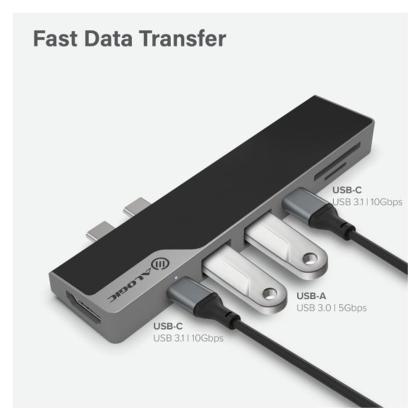 ALOGIC Dock Nano Gen 2 Docking Station, Space Grey - JioMart