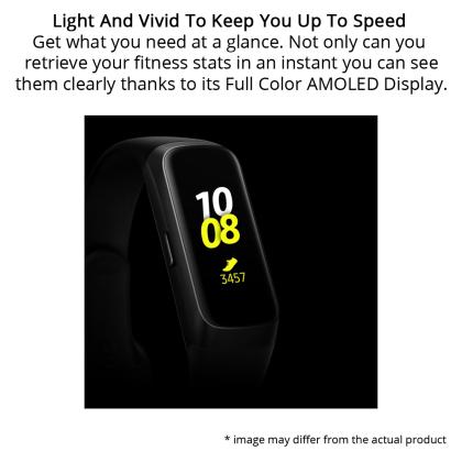 Samsung Galaxy Fit SM-R370 Fitness Band, Black - JioMart