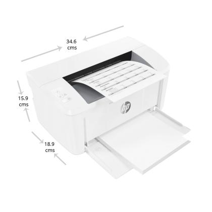 HP LaserJet Pro M17w Laser Singlefunction Monochrome Wi-Fi Printer ...