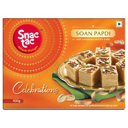 Snac Tac Celebrations Soan Papdi 400 g - JioMart