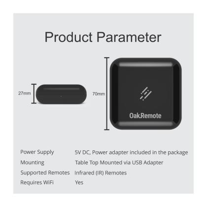 Oakter Universal IR Blaster Oakremote - JioMart