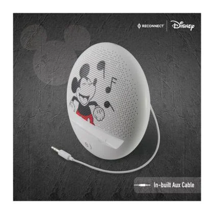 Reconnect Disney Mickey Mouse 3 watts Wireless Bluetooth Speaker with ...