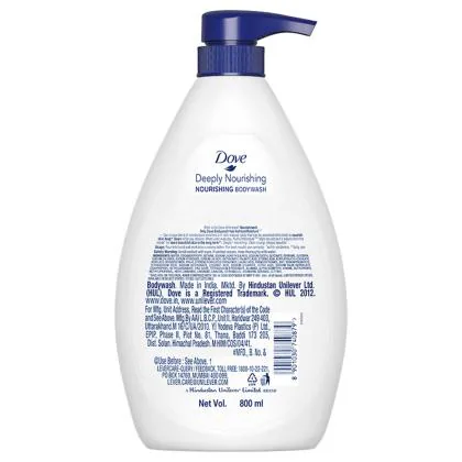 Dove Nutrium Moisture Deeply Nourishing Bodywash 800 ml - JioMart