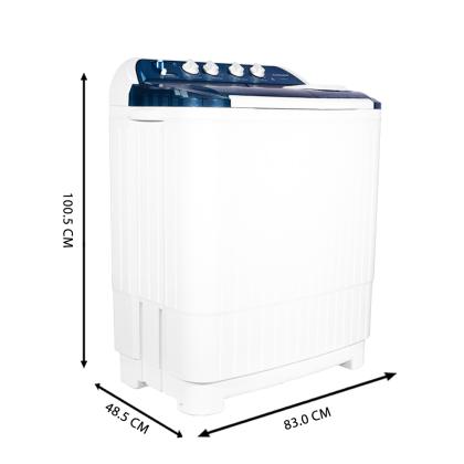Kelvinator 8.0 Kg Top Loading Semi-Automatic Washing Machine with ...