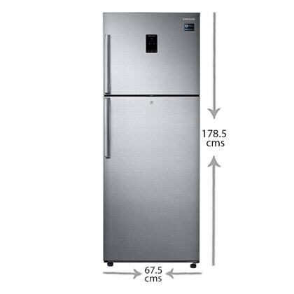 Samsung 415 L 3 Star Inverter Frost Free Double Door Refrigerator ...
