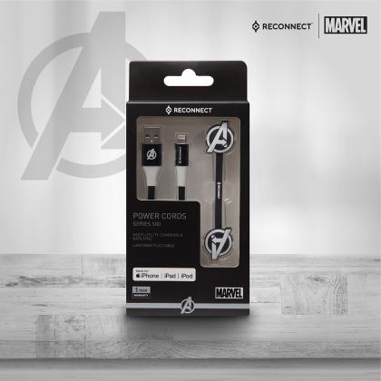 Reconnect Marvel Avengers Lighting cable, Apple compliant MFI certified ...