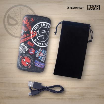 Reconnect Marvel Spiderman 10000mAh PowerBank, Li-Po battery, 1 USBB ...