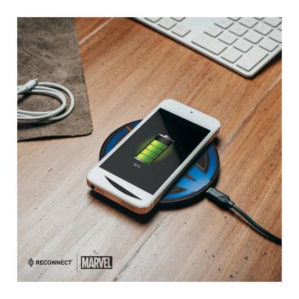 Reconnect Marvel Avengers 10 Watts Wireless charger with charging ...