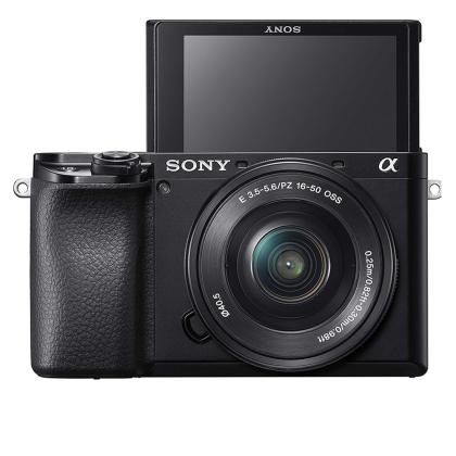 Sony Alpha ILCE 6100Y 24.2 MP Mirrorless Digital SLR Camera with 16-50 ...