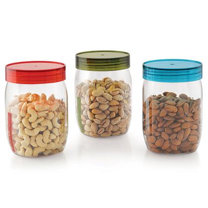 Mastercook Plastic Storage Container 1.2 L (set of 3) - JioMart