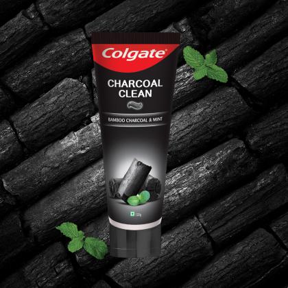 Colgate Charcoal Clean & Mint Toothpaste 120 g - JioMart