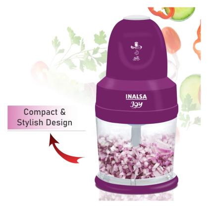 Inalsa Joy 4-in-1 Mini Chopper with High Quality Stainless Steel ...