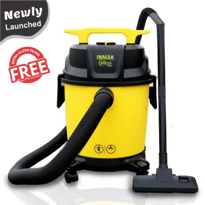Inalsa Micro WD10 Wet & Dry Vacuum Cleaner with 3-in-1 Multifunction ...