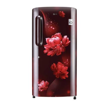 LG 215 litres 4 Star Single Door Refrigerator, Scarlet Charm GL ...