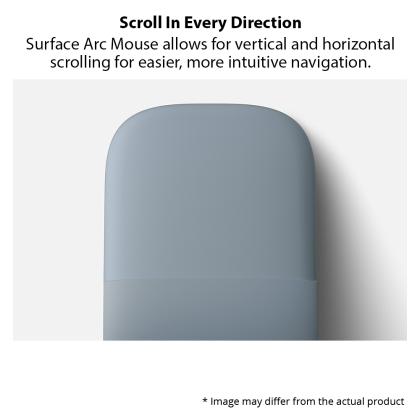 Microsoft M1791 Wireless Surface Arc Mouse, Poppy Red - JioMart