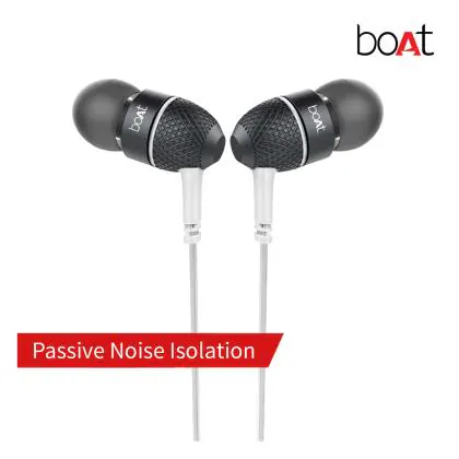 boAt BassHeads 220 In-Ear Wired Earphones With Super Extra Bass ...