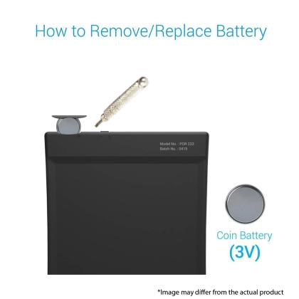 Portronics 25.4 cm (10 inch) Ruffpad 10 Plus POR 233 E-Slate, Black ...