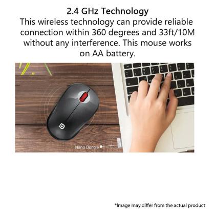 Portronics Toad 12 Optical Wireless Mouse - JioMart