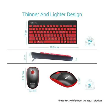 Portronics Key2 Combo Wireless Keyboard and Mouse - JioMart