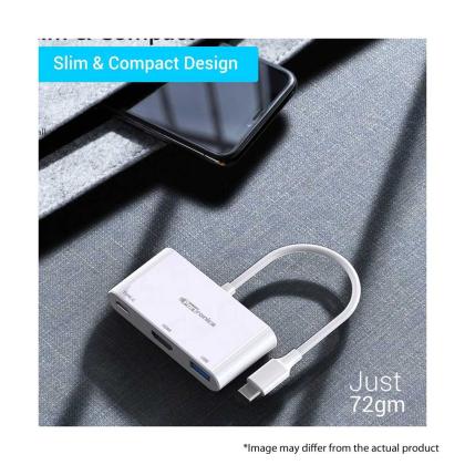 Portronics C-Konnect USB-C Multiport Adapter - JioMart