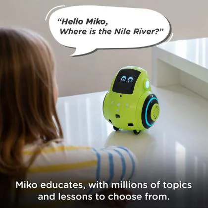 Miko 2 My Companion Playful Learning STEM Robot with Voice Activated AI ...