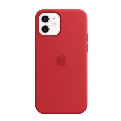 iPhone 12 & 12 Pro Silicone Case with MagSafe - (PRODUCT)RED - JioMart