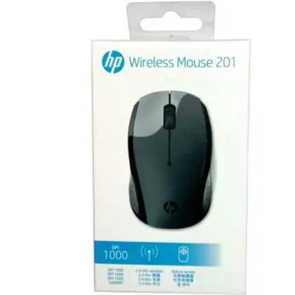 HP 201 Wireless Optical Mouse, Black - JioMart