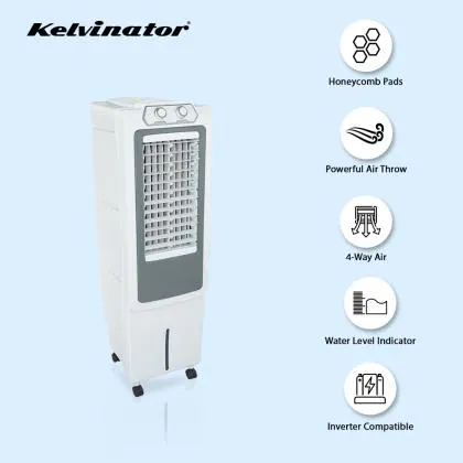 Kelvinator Tower Cooler - 18 Litres KCT-B180, 4 Way Air Circulation ...