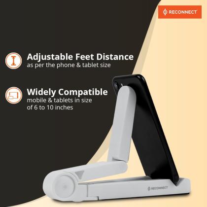 Reconnect Mobile & Tablet Stand for 15.24 cm (6 inch) to 25.4 cm (10 ...