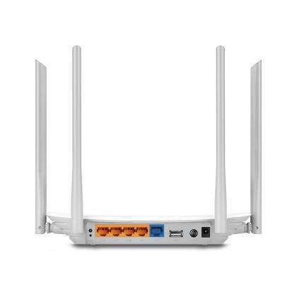 TP-Link Archer C5 AC1200 Wireless Dual Band Gigabit Router White - JioMart