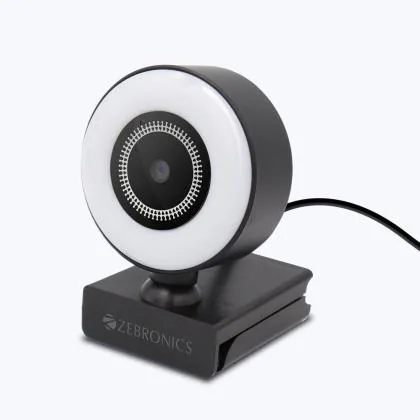 Zebronics Zeb-Ultimate Star Web camera that comes with a 5P lens with ...