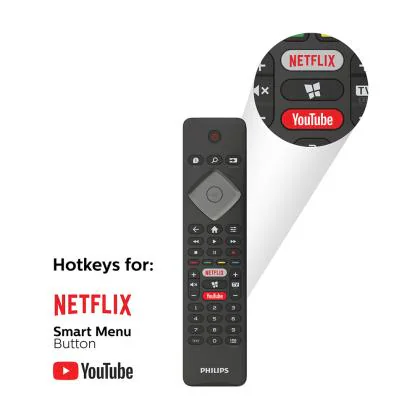 Philips 80 cms (32 inch) HD LED Smart TV, 6800 Series 32PHT6815, with ...